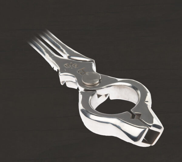 Jim Blurton Square Bit Tongs available online from the Jim Blurton shop.